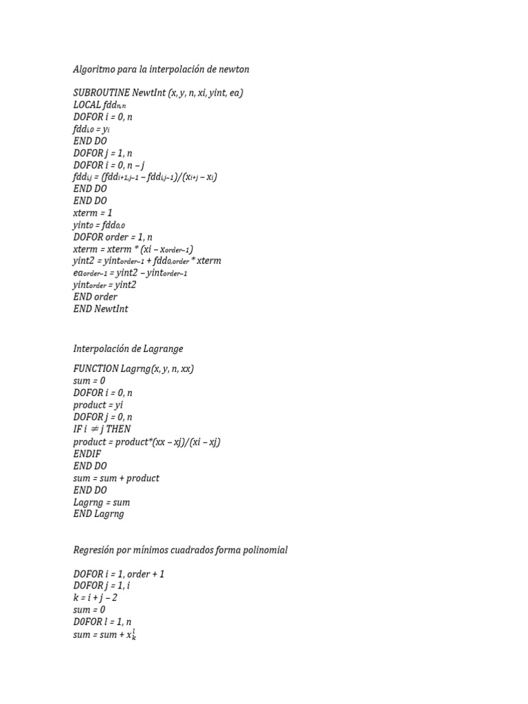 Algoritmos 3ra y 4ta | PDF