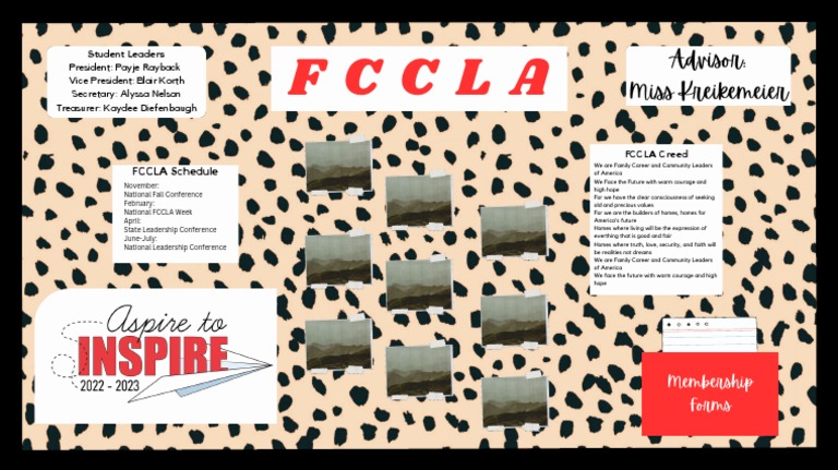 Fccla Bulletin Board | PDF