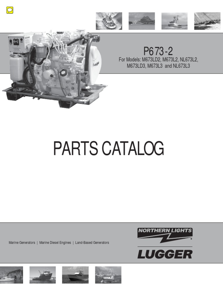 P673-2 - Lugger | PDF | Screw | Diesel Engine