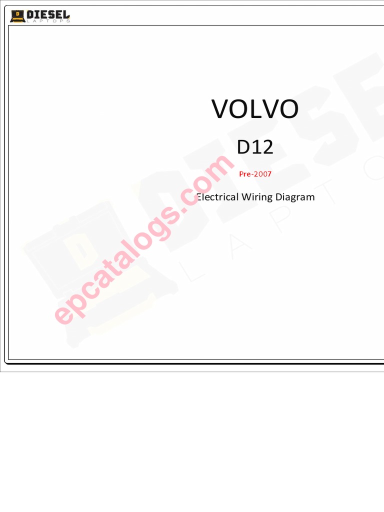 Volvo - All Engines (2004 Emissions) .D12 | PDF | Energy Technology | Manufactured Goods