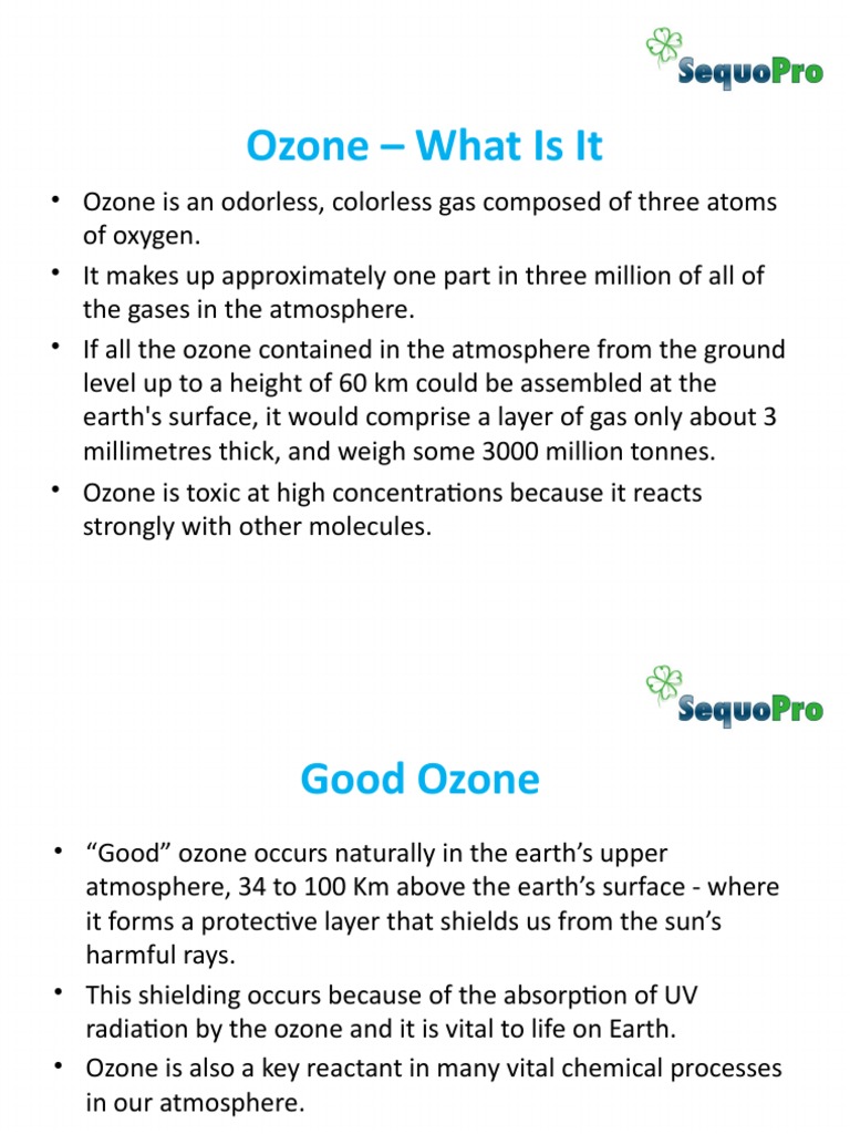 Ozone - What Is It | PDF | Ozone | Atmosphere Of Earth