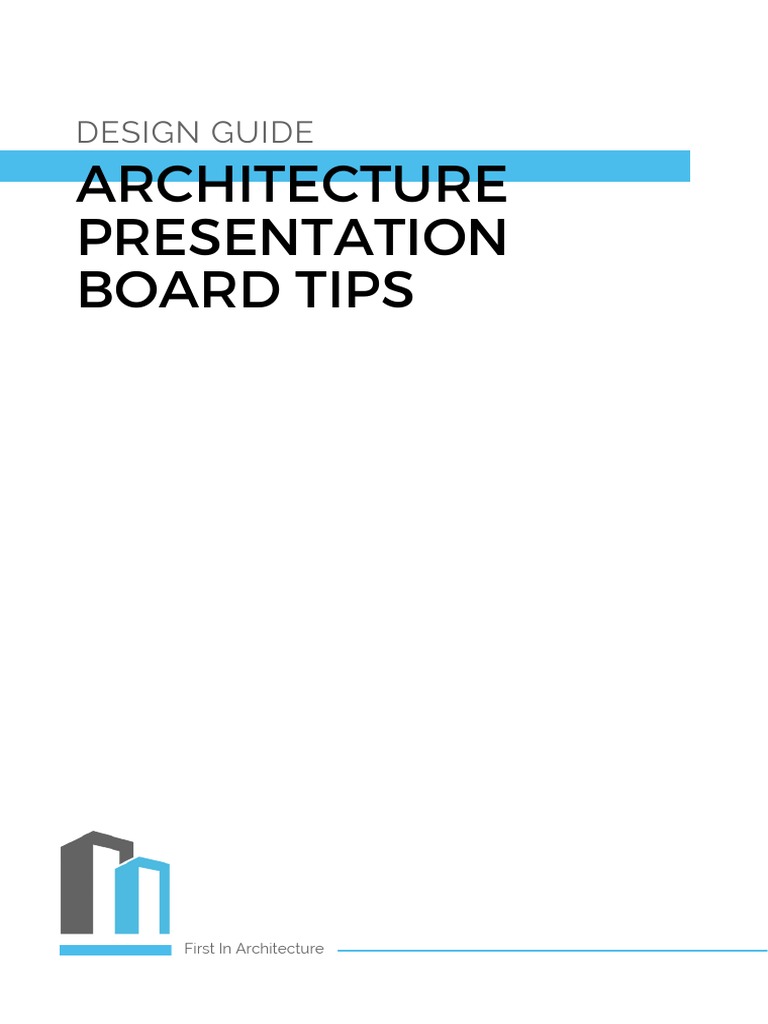 Architecture Presentation Board Tips | PDF | Design | Drawing