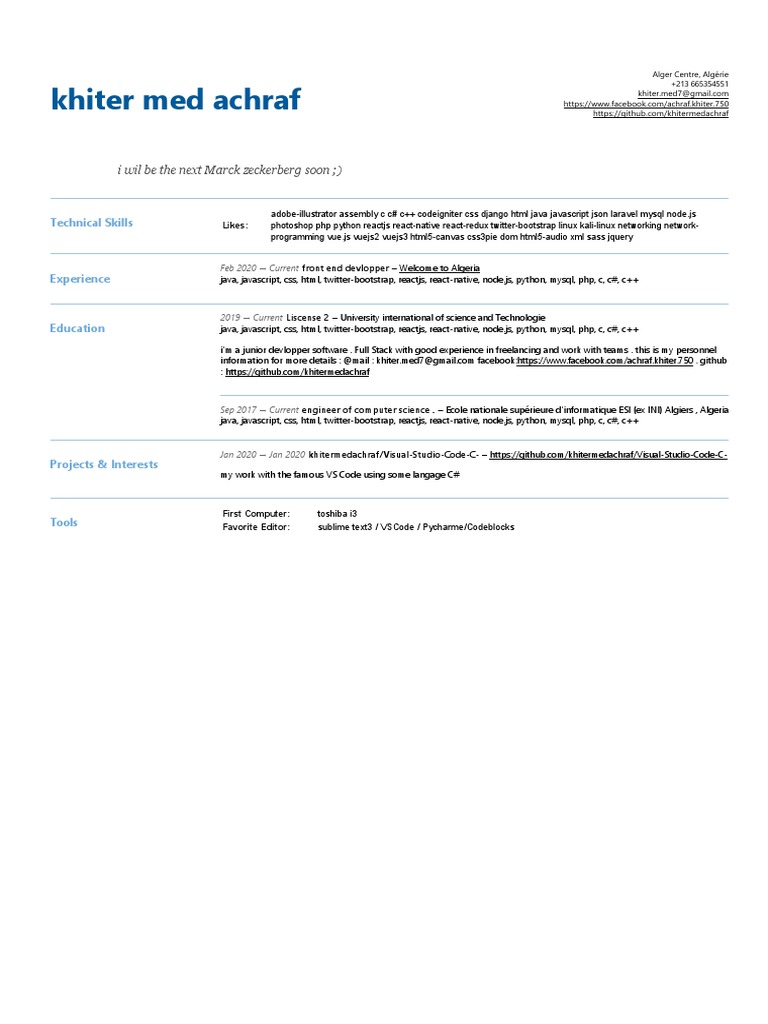 StackOverflow Resume | PDF | Software Architecture | Software Engineering
