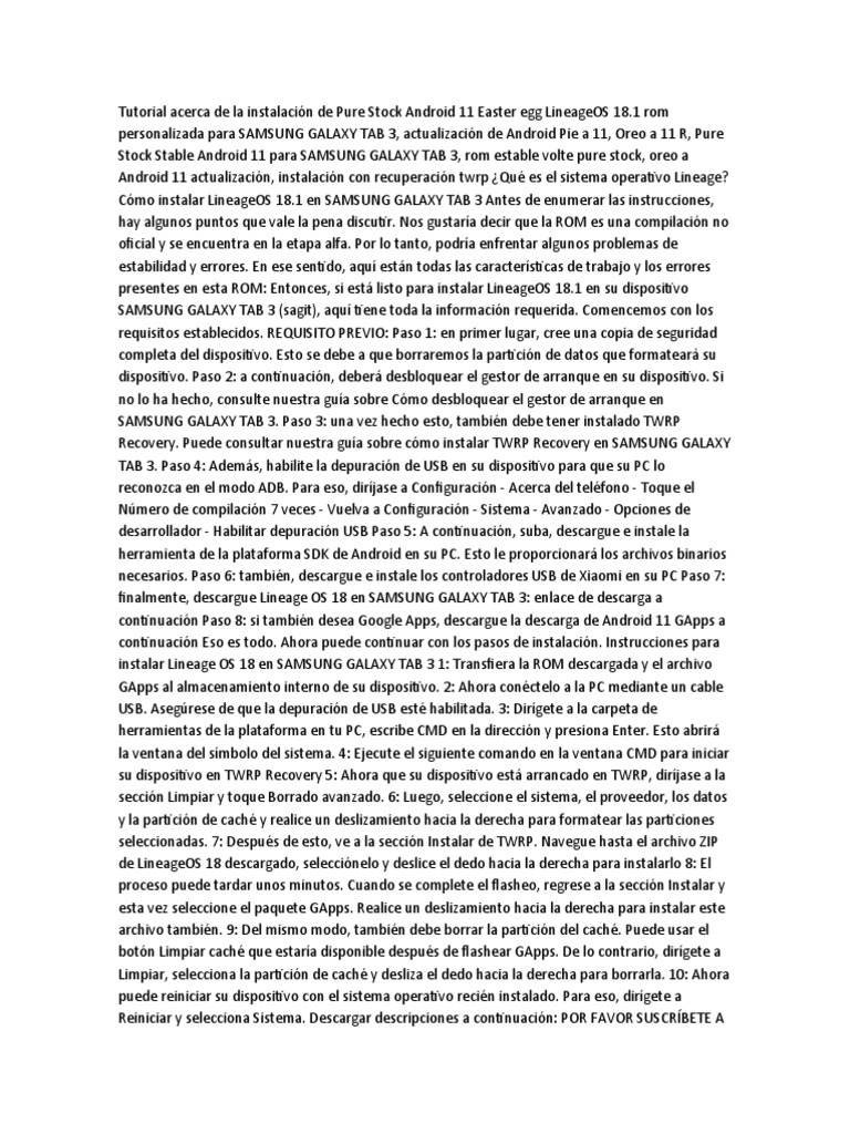 Tutorial Acerca de La Instalación de Pure Stock Android 11 Easter Egg ...