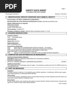 CRC 5-56 Aerosol Safety Data Sheet | PDF | Chemical Process Engineering ...