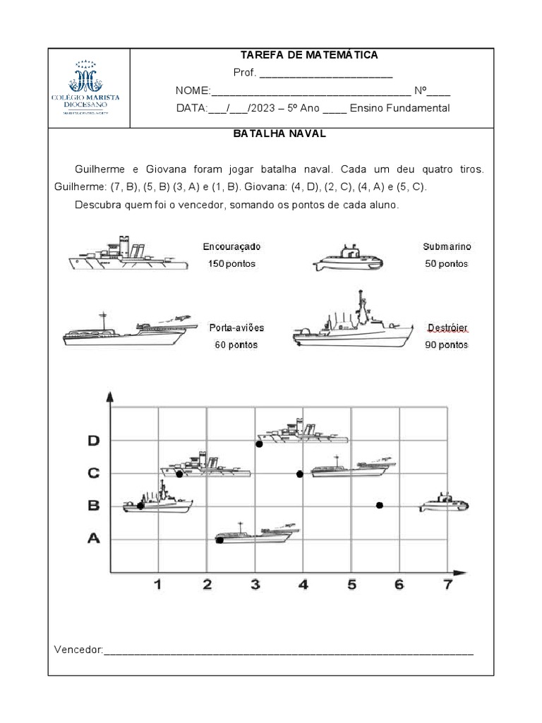 Batalha Naval | PDF