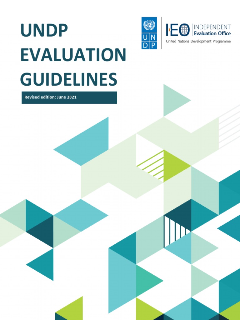UNDP_Evaluation_Guidelines | PDF