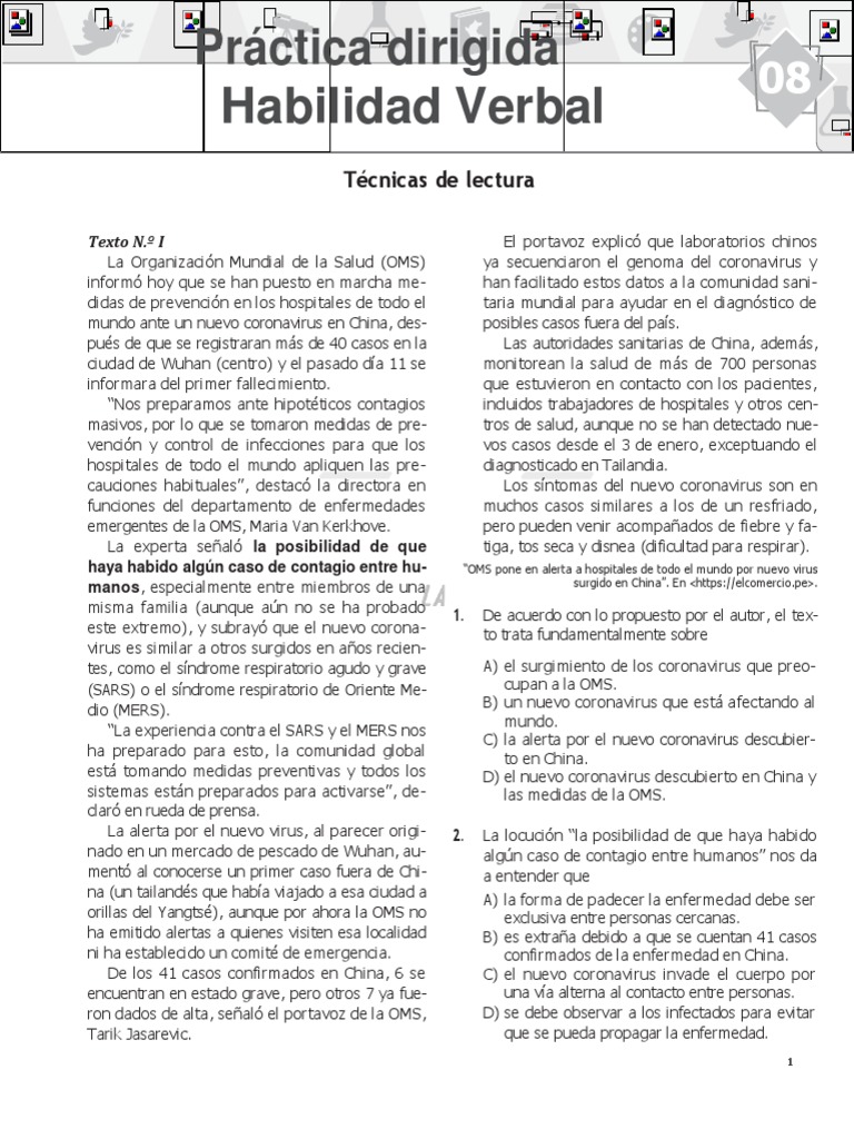 Verbal Sem 8 | PDF | Medicina CLINICA | Medicina