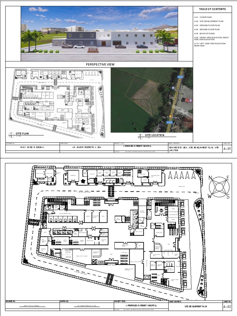 Proposed Maternity Hospital Plans | PDF | Health Care | Medicine