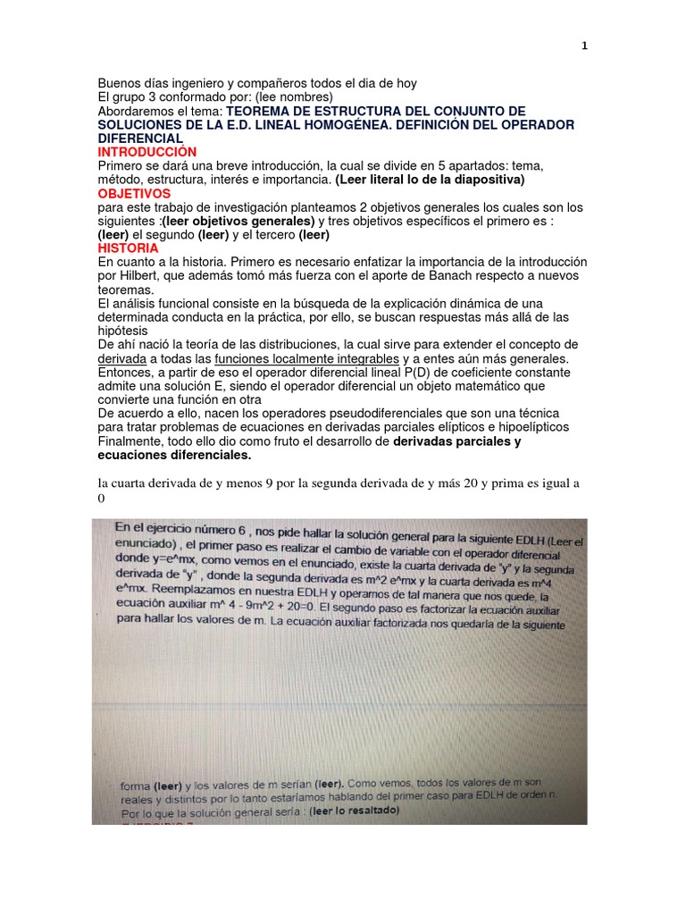 Intro y Ejercicio | PDF