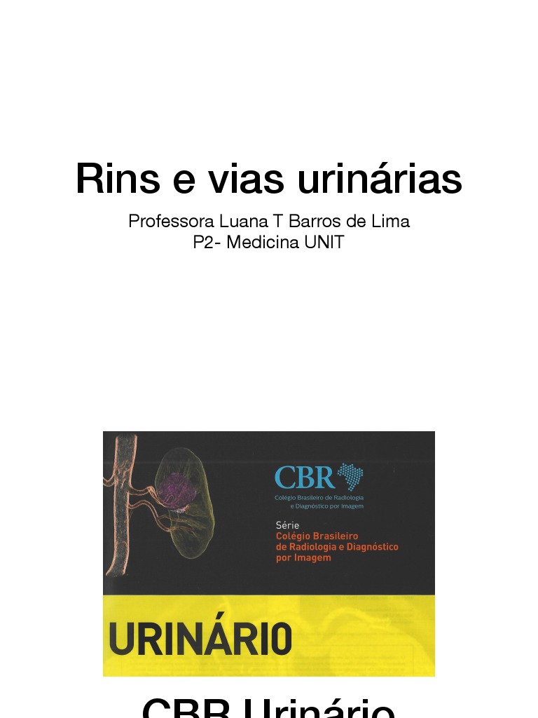 Rins e Vias Urinárias | PDF