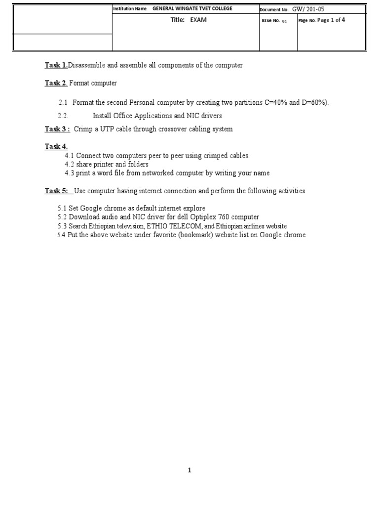 Level II Coc | PDF | Internet | Information And Communications Technology