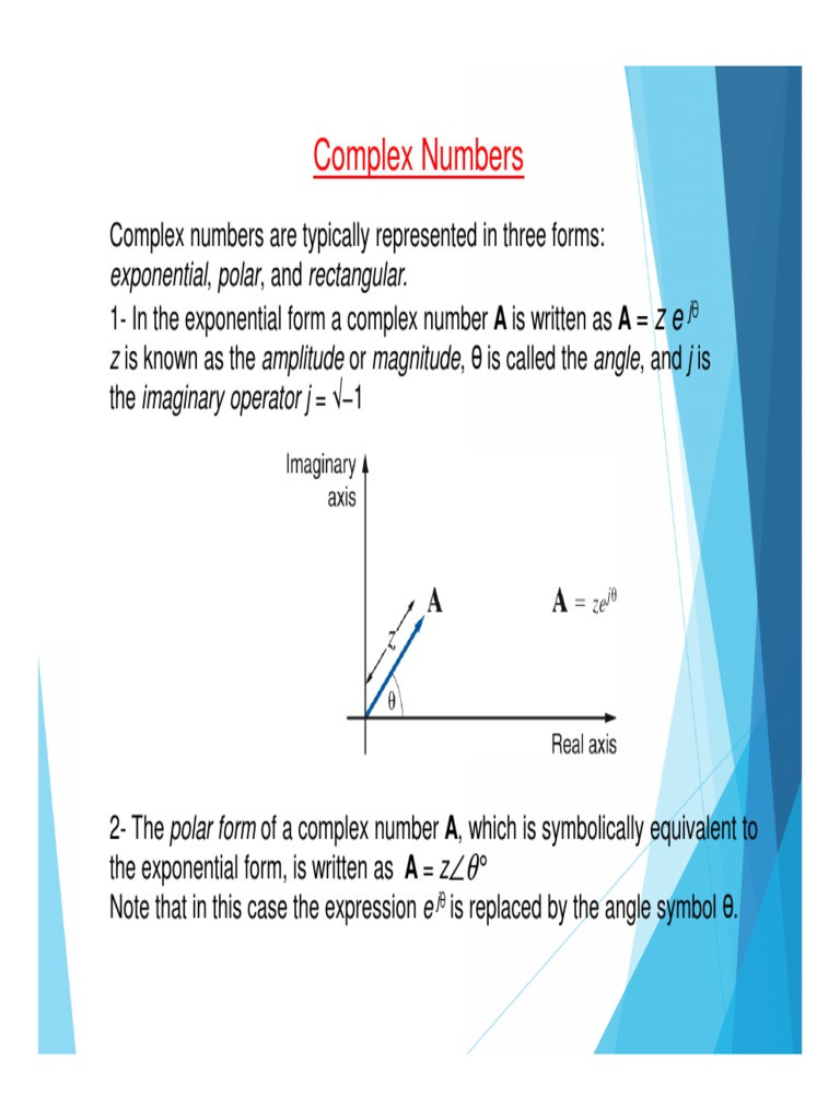 Complex Numbers | PDF