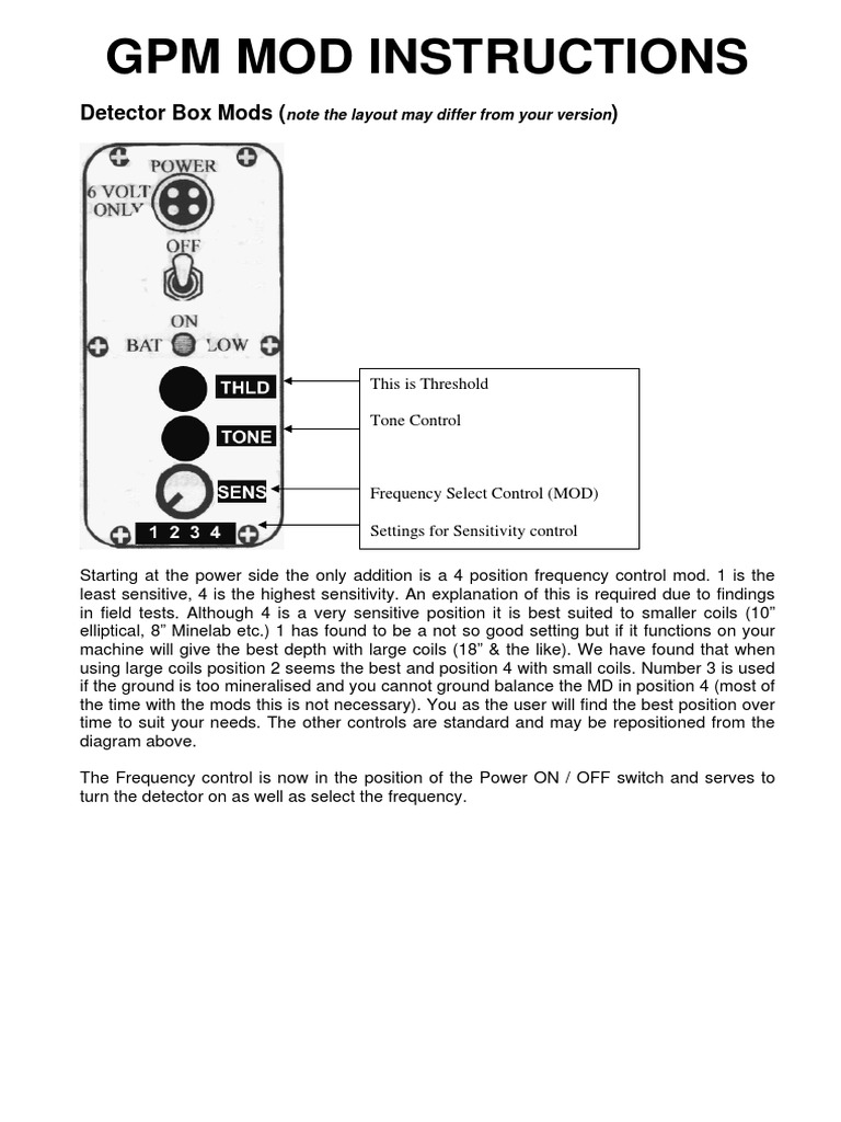 SD2000 GPM Instructions | PDF | Electronics | Electrical Engineering