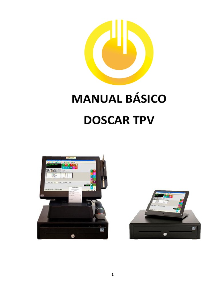 Manual Basico TPV Comercio Software Doscar | Descargar gratis PDF | Factura | Informática