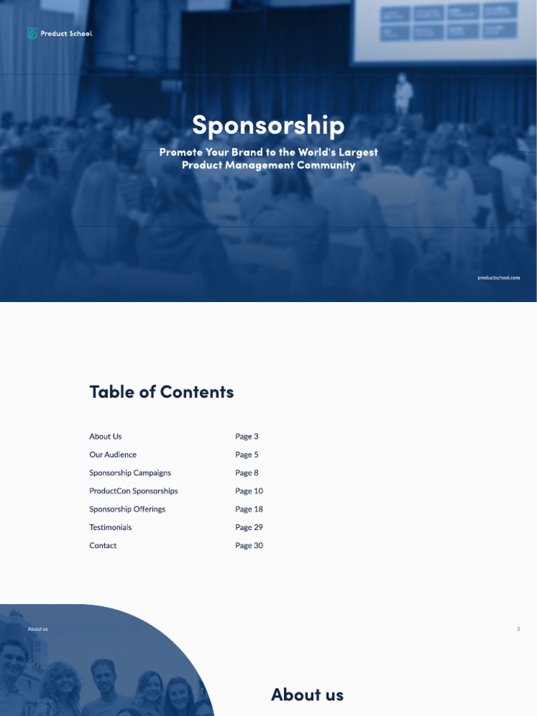 PS Sponsorship Brochure - 2023 | PDF | Communication