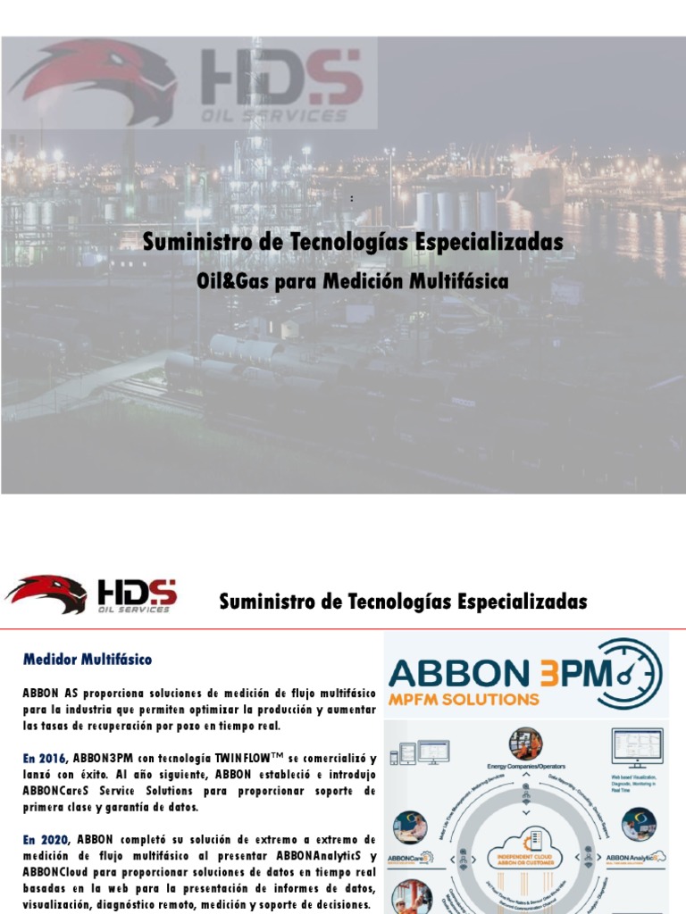 Abbon HDS Medicion Multifasica | PDF