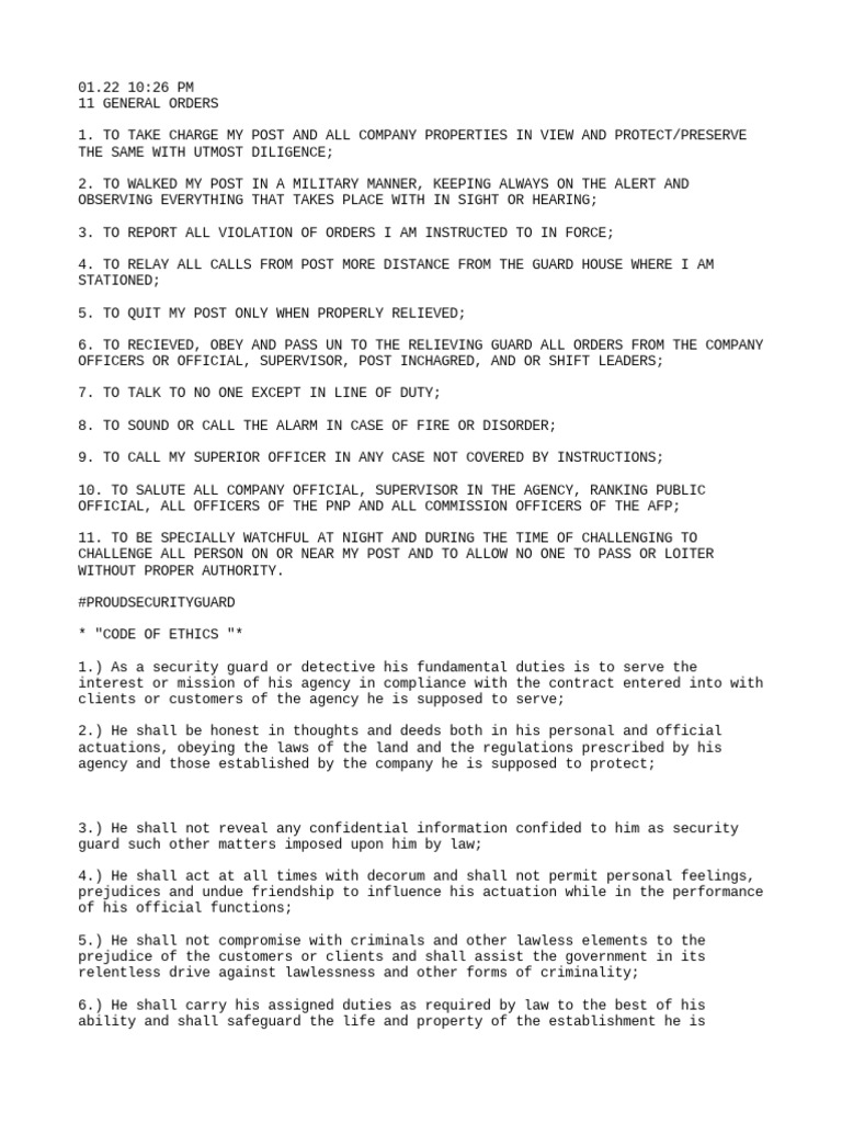 Notes 20230122222659 | PDF | Security Guard | Justice