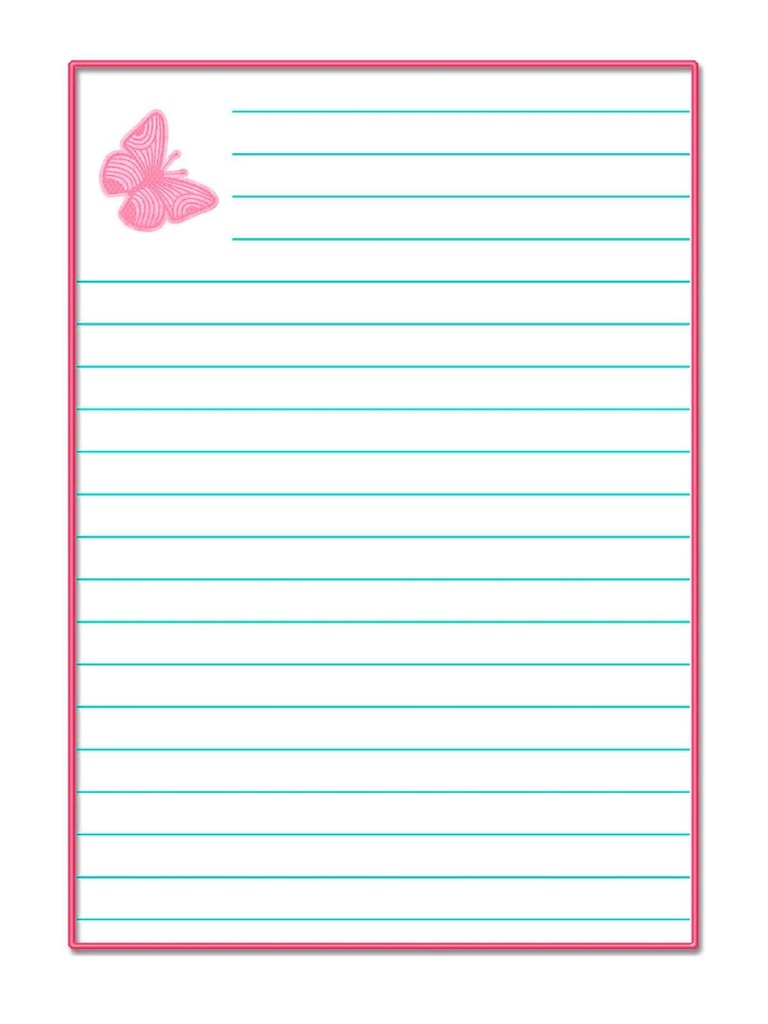 Hoja Con Rayas | PDF