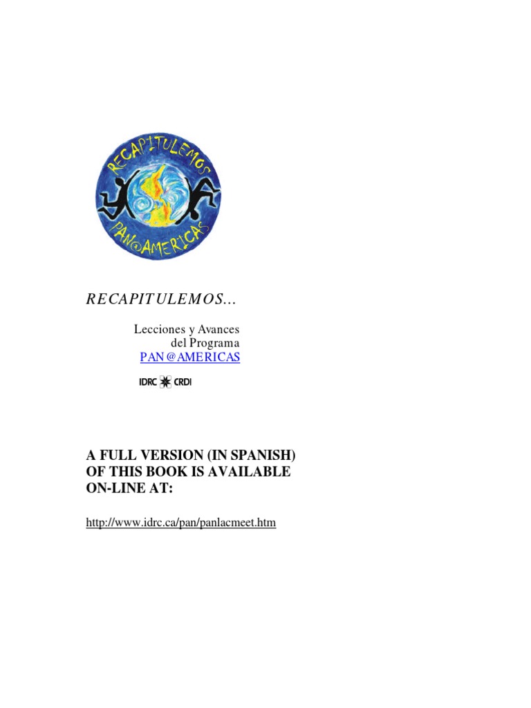 Recapitulemos : A Full Version (In Spanish) of This Book Is Available ...