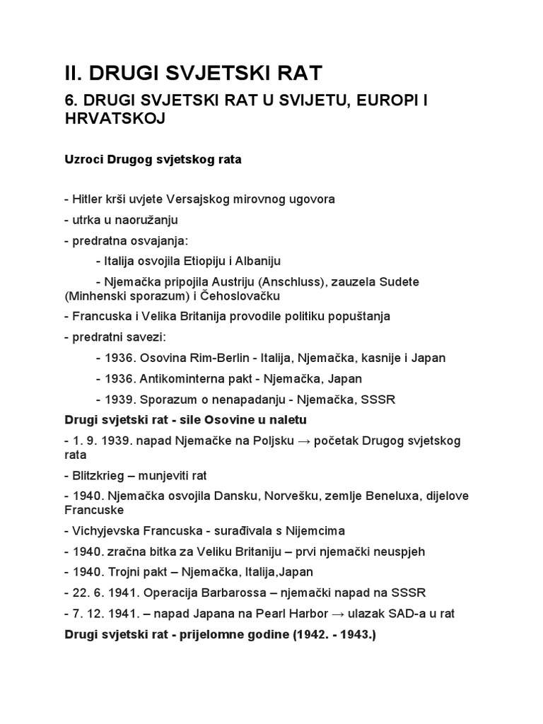 Skripta 2. Svj. | PDF