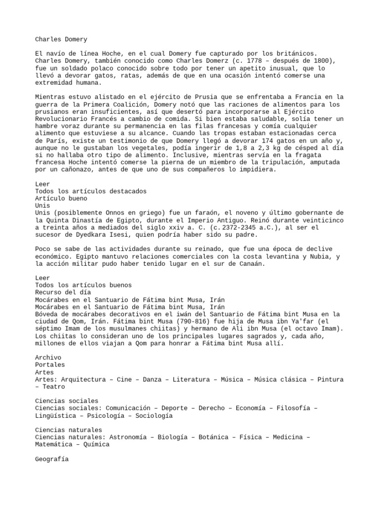 El soldado polaco Charles Domery y su inusual apetito por comer todo ...