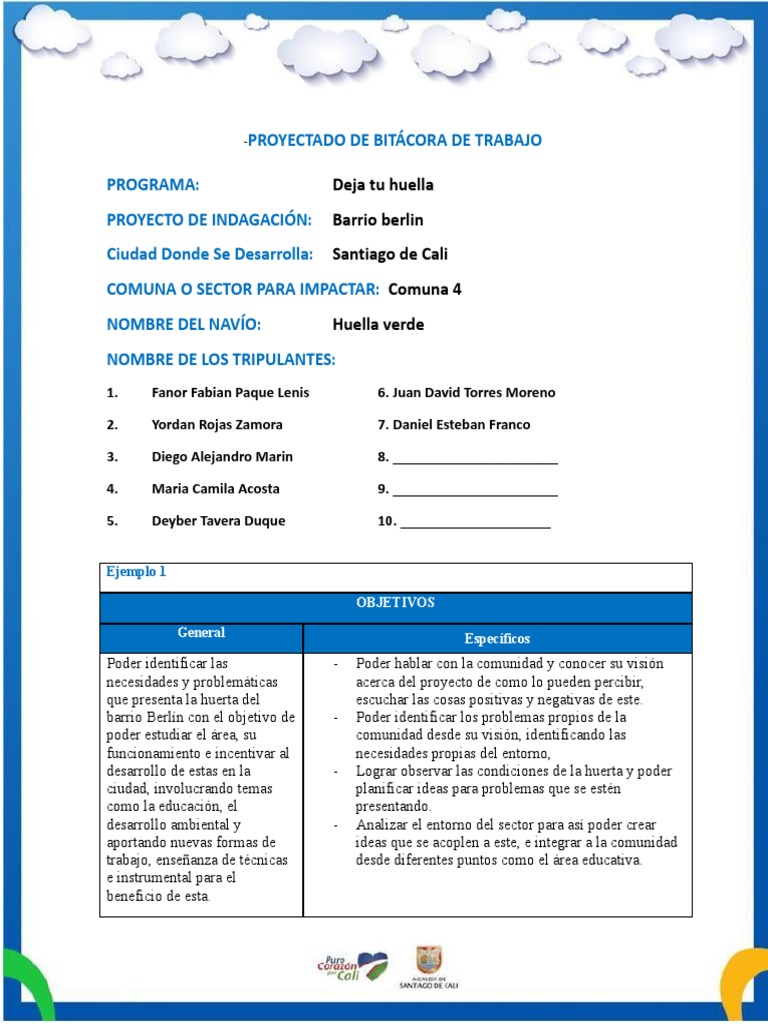 Bitacora 2 | PDF | Experiencia