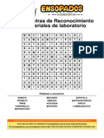 Sopa de Letras de Propiedades de La Materia - 226 | PDF | Materiales ...
