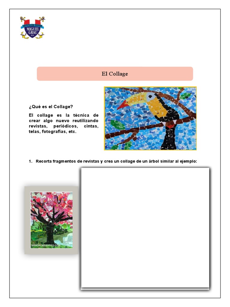 Ficha - El Collage - Arte | PDF