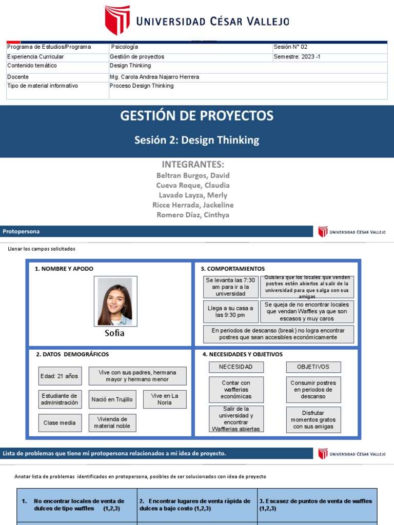 Wafflerías: Proyecto de Design Thinking | PDF