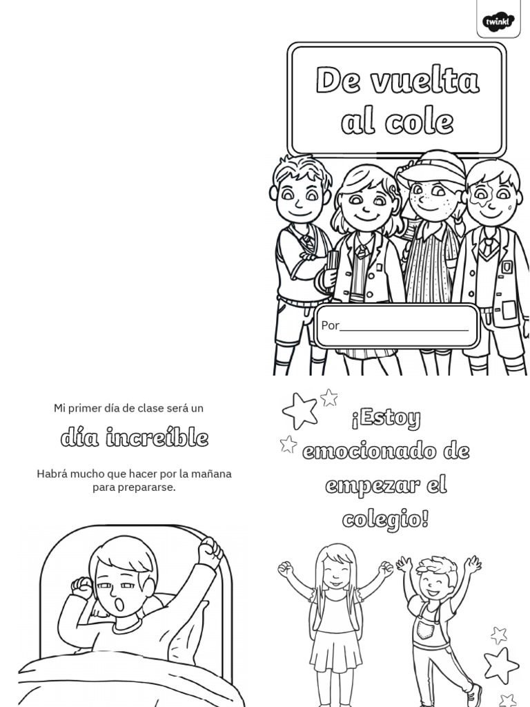 Sa DF 1672960905 Fichas de Actividades Primer Dia de Clases Primaria ...