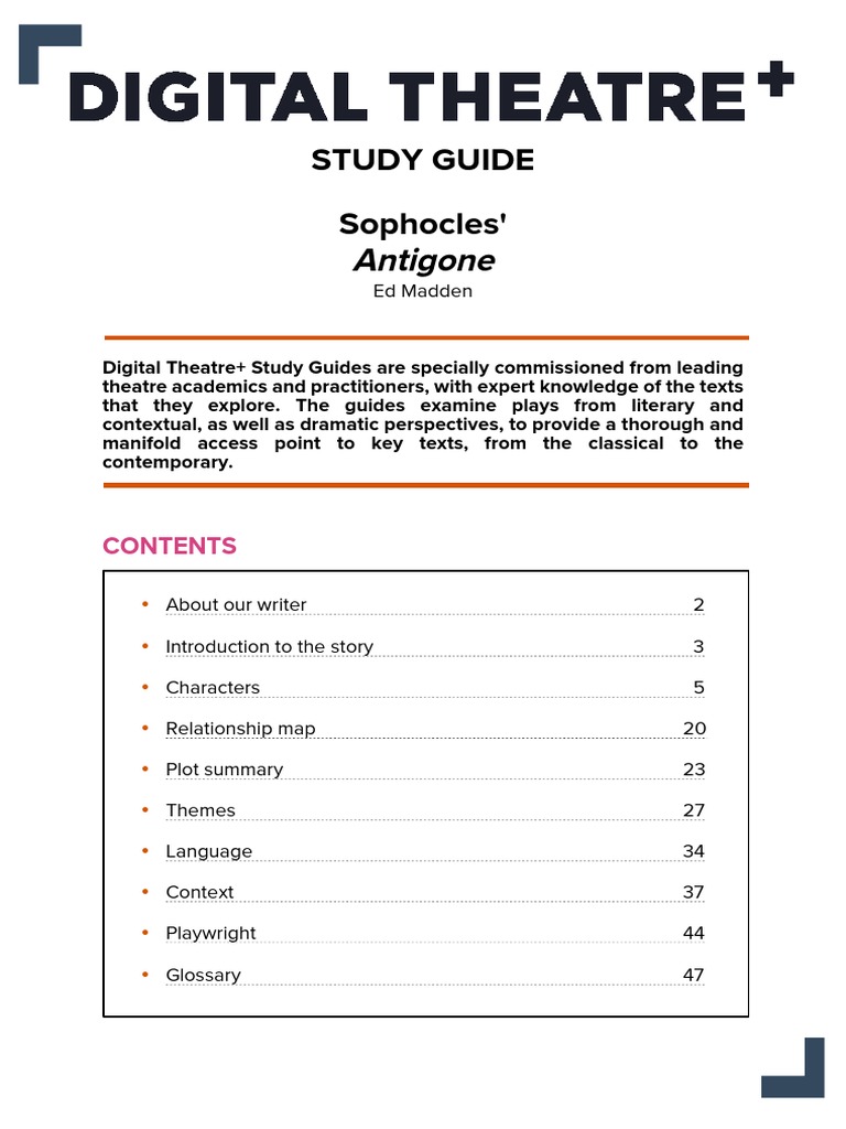 Antigone | Download Free PDF | Oedipus | Sophocles
