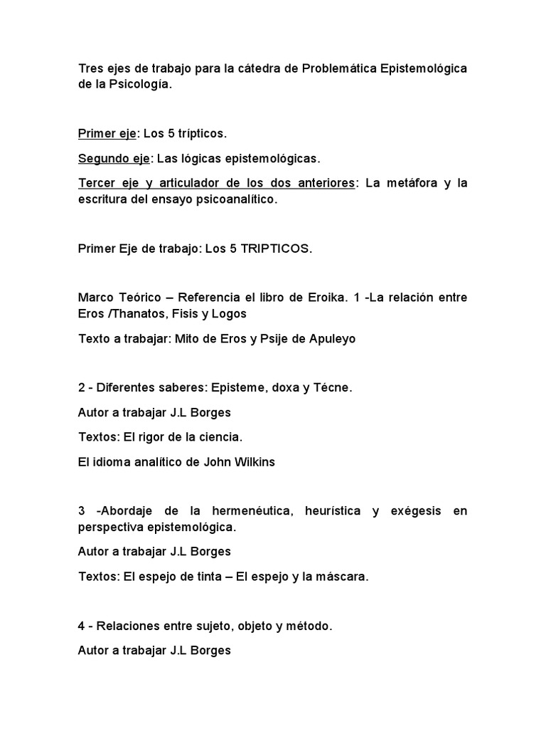 Los 5 TRIPTICOS | PDF
