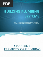 Chapter 1 - Water Supply System For Buildings | PDF | Plumbing | Water