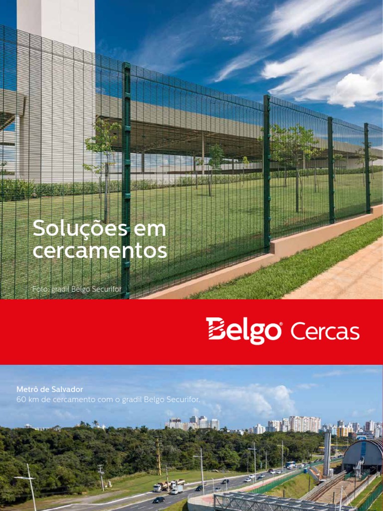 CATALOGO FRANQUIA BELGO CERCAS 21X20 - Baixa | PDF | Aço
