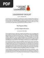 RAF Ethos, Core Values, and Standards | PDF | Disciplines | Leadership
