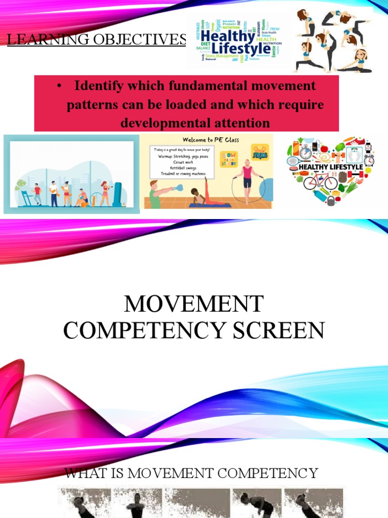 Movement Competency Screen WEEK 3 | PDF