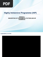 Highly Immersive Programme Perak | PDF | Teaching | Communication