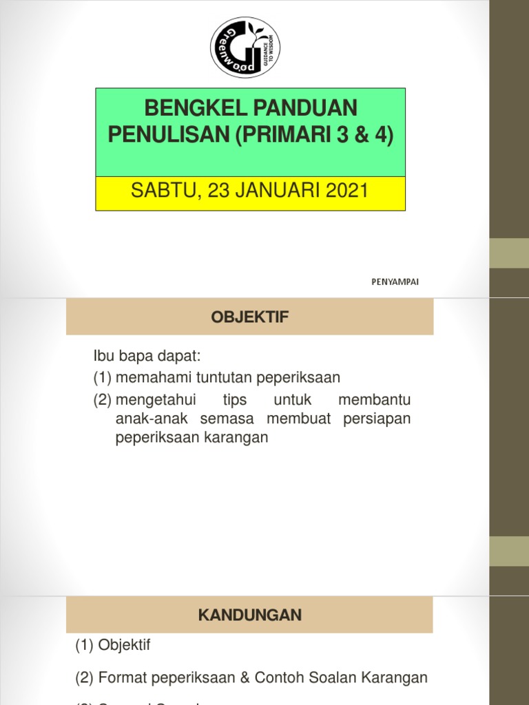 2021 P3 P4 ML Parents Writing Workshop | PDF