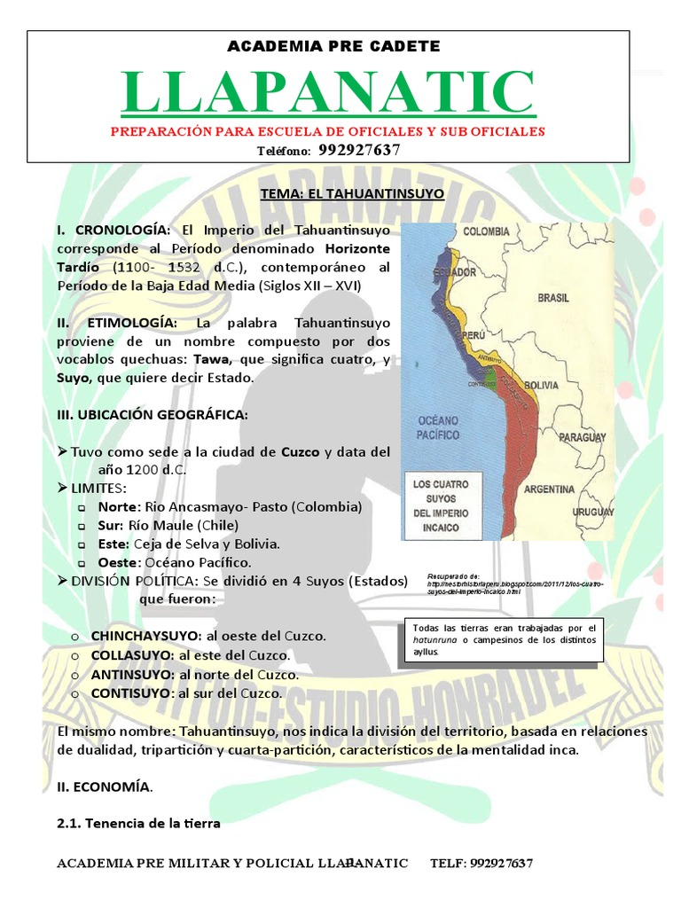 Practica - Los Incas | PDF