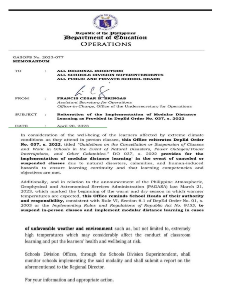 rEGIONAL mEMO ON eXTREME hEAT | PDF