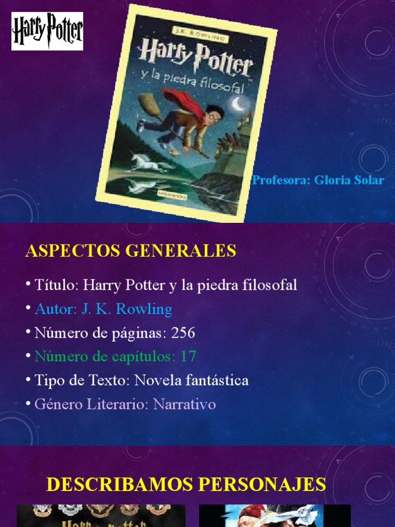 Harry Potter y la Piedra Filosofal | PDF | Mundos de fantasía ...