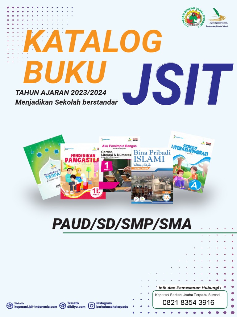 Katalog Buku JSIT 2023 - 2024 | PDF