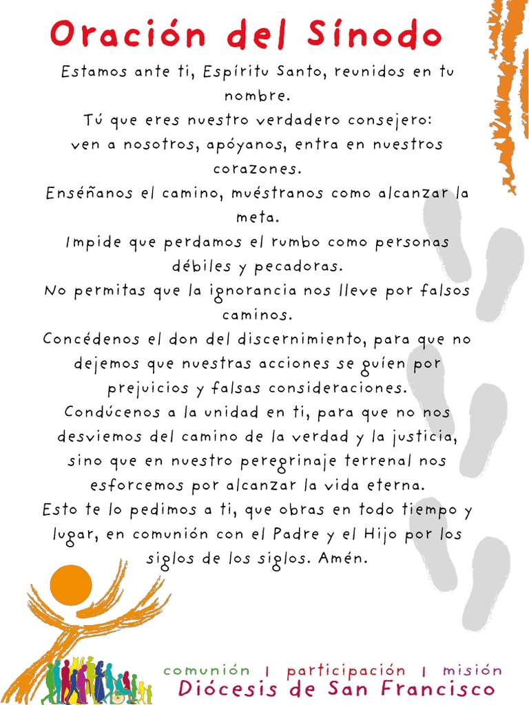 Oracion Del Sinodo | PDF