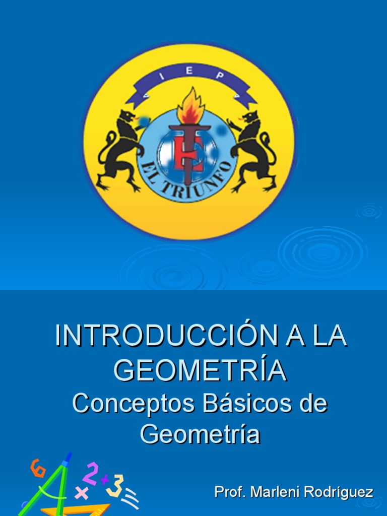 Conceptos Basicos de Geometria | PDF