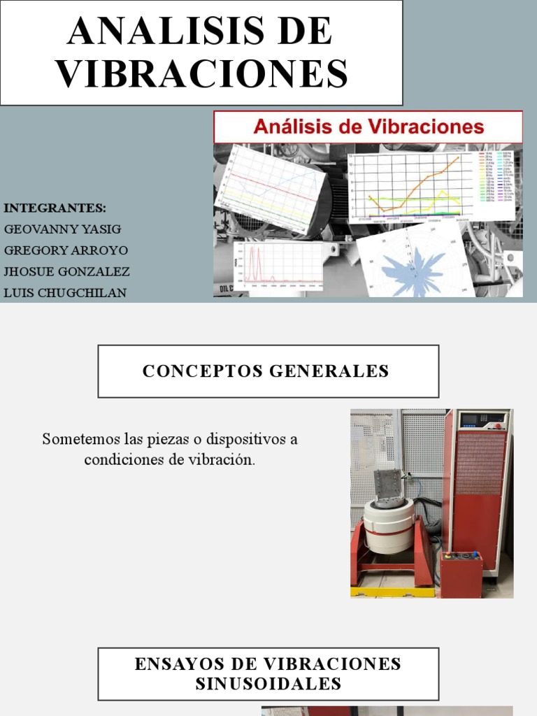 Analisis de Vibraciones | PDF | Ciencia y matemáticas | Tecnología