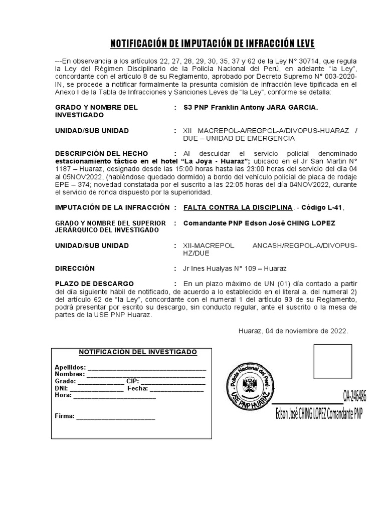 Jara Garcia | PDF | Disciplinas | Seguridad nacional