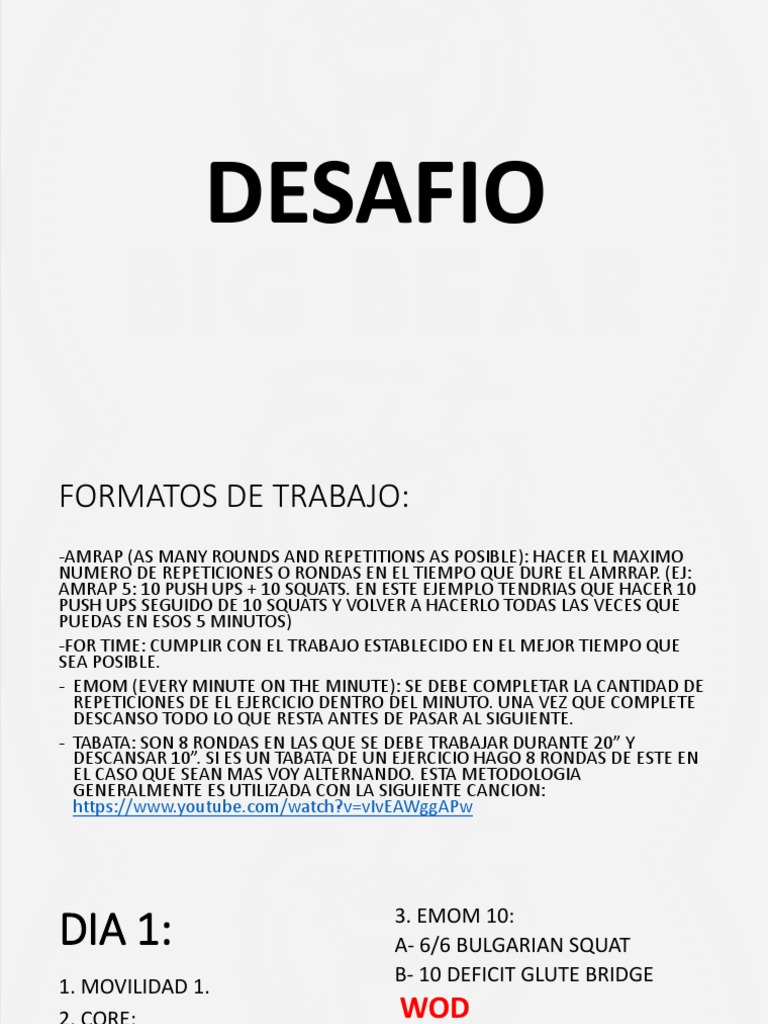 Desafio | PDF