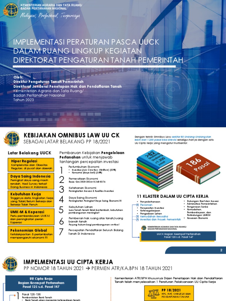 Paparan Direktur PTP Bimtek - Dirjen PHPT - 2023 | PDF
