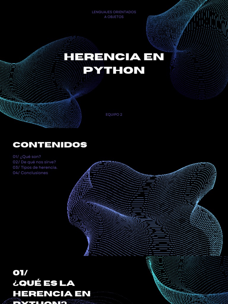 Herencia en Python: Guía Completa | PDF | Herencia (Programación ...